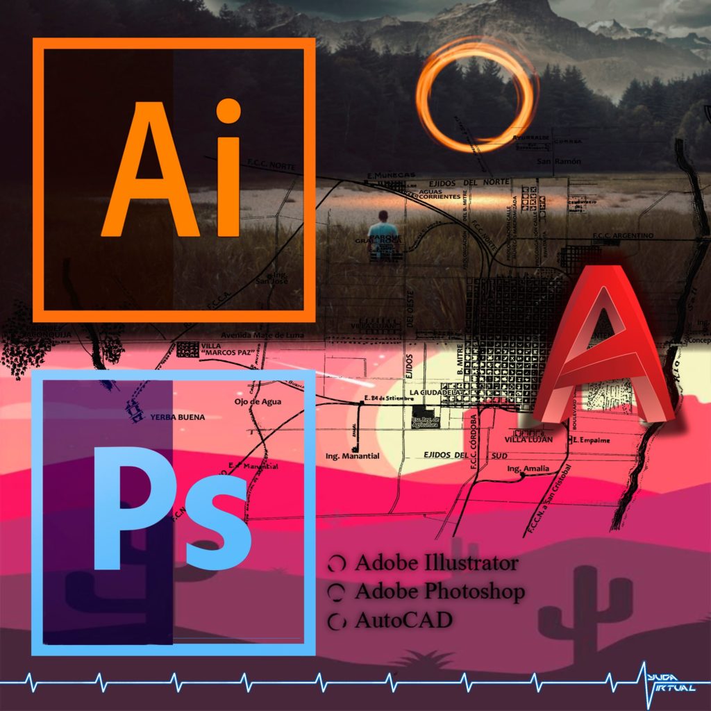 Clases de PHOTOSHOP – AUTOCAD – ILLUSTRATOR – Ayuda Virtual